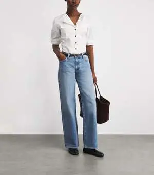 Paige Dana Low-rise Straight Jeans