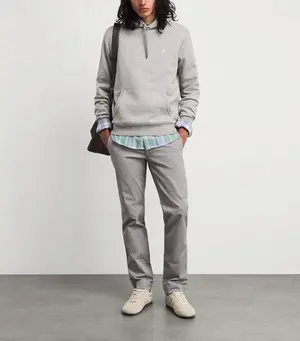 Polo Ralph Lauren Double-knit Logo Hoodie - Grey