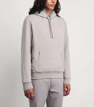 Polo Ralph Lauren Double-knit Logo Hoodie - Grey