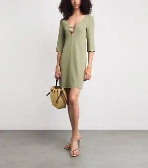 ERES Jersey Beaded Fabuleuse Mini Dress