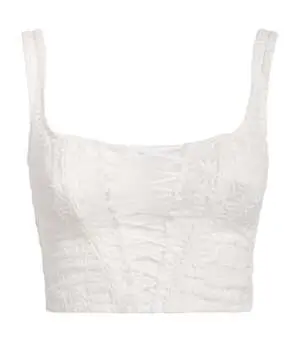 AUBADE Secret Memories Lace Bustier Top