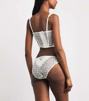 AUBADE Secret Memories Lace Bustier Top