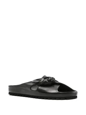 Officine Creative Pelagie Knotted Leather Mules