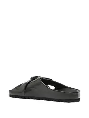 Officine Creative Pelagie Knotted Leather Mules