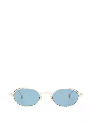 Matsuda Round-frame Sunglasses - Gold