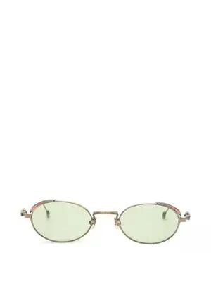 Matsuda Oval-frame Sunglasses - Gold