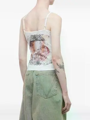 Y/project Lace-print Top