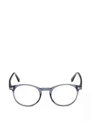 TOM FORD Round Frame Glasses - Grey