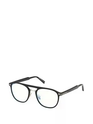 TOM FORD Double-bridge Pilot-frame Glasses