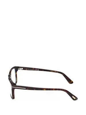 TOM FORD T-logo Rectangle-frame Glasses