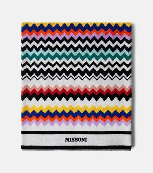 Missoni Best Zigzag Cotton Terry Beach Towel - Multicoloured