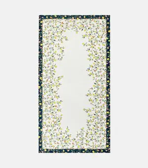 La DoubleJ Borboni Large Linen Tablecloth - Multicoloured