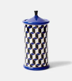 Jonathan Adler Versailles Porcelain Container - Blue