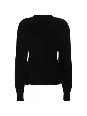 ROTATE BY BIRGER CHRISTENSEN Peplum Hem Cardigan