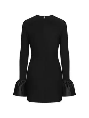 ROTATE BY BIRGER CHRISTENSEN Long Sleeve Frill Cuff Mini Dress