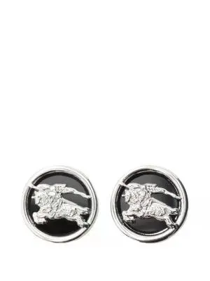 Burberry Knight Coin Earrings - Silver