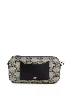 Celine Horizontal Pouch Crossbody Bag - Black