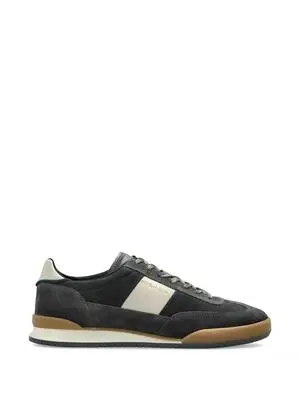 Paul Smith Panelled Leather Sneakers - Grey