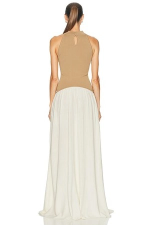 Solid & Striped The Isola Dress - Camel