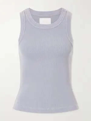 Citizens Of Humanity Citizens Of Humanity Isabel Ribbed Jersey Tank Gray