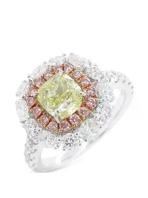 HYT JEWELRY 18k White Gold Diamond Ring