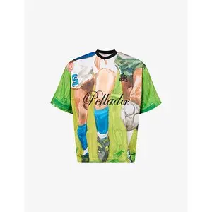 PELLADOR Graphic Print Jersey T-shirt - Multi