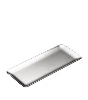 Christofle Plated Time Cake Dish - Silver