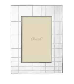 Christofle Graphik Photo Frame - Silver