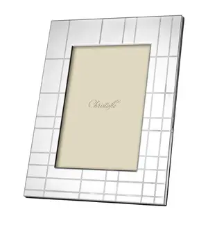 Christofle Graphik Photo Frame