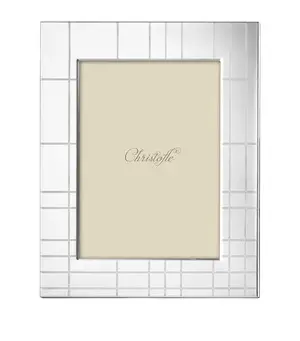 Christofle Graphik Photo Frame - Silver