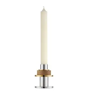 Christofle Small Myriade Candlestick Holder - Silver