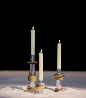 Christofle Small Myriade Candlestick Holder