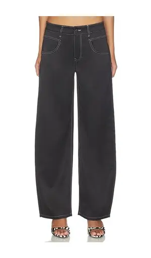 Lioness Serenity Satin Trousers - Black