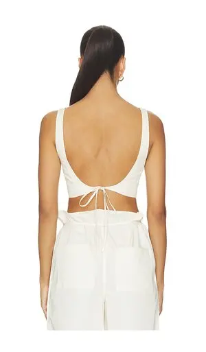 EAVES Syra Bra Top In . Also - Ivory