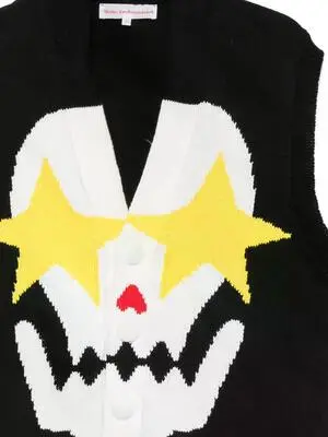 WALTER VAN BEIRENDONCK Starry Eyes Intarsia-knit Vest