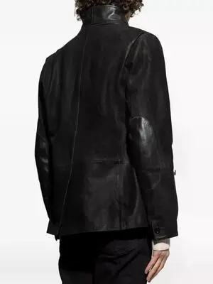 ALLSAINTS Survey Double-layered Suede Jacket