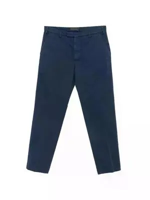 MICHAEL COAL Belt-loop Pocket Trousers - Blue