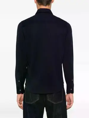 FERRANTE Piqué Long-sleeve Shirt