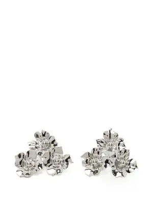 JENNIFER BEHR Floral-motif Earrings - Silver