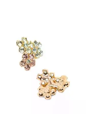 JENNIFER BEHR Crystal Embellished Floral Earrings