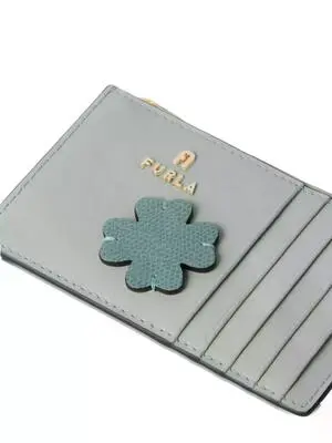 Furla Camelia Medium Flower-patch Card Case