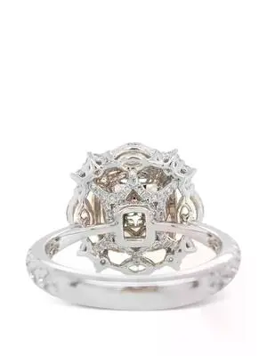 HYT JEWELRY Floral-design Diamond Ring