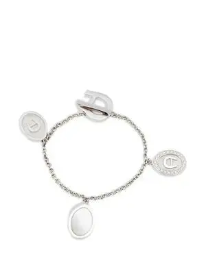 AIGNER Tone Mother Of Pearl Charm Bracelet