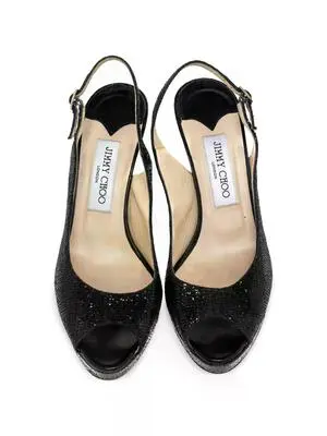 JIMMY CHOO Nova Peep-toe Sandals