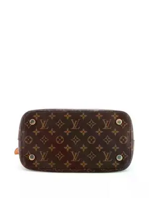 LOUIS VUITTON Monogram Canvas Lockit Nm Pm Satchel