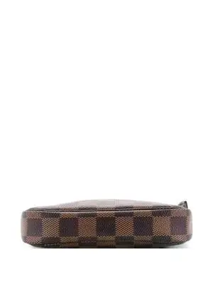 LOUIS VUITTON Pochette Accessoires Damier Mini Clutch Bag