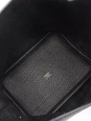 Hermès Clemence Picotin Lock 18 Handbag - Black