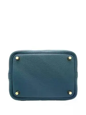 Hermès Clemence Picotin Lock 18 Handbag - Green