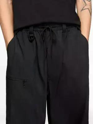 Y3 Logo-print Wide-leg Cargo Trousers