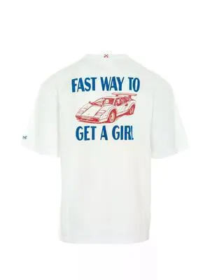 MC2 SAINT BARTH Graphic-print T-shirt - White